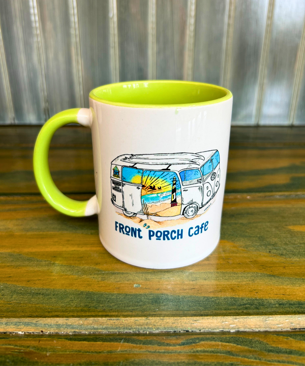 FPC Hippie Bus Mug - Front Porch Cafe